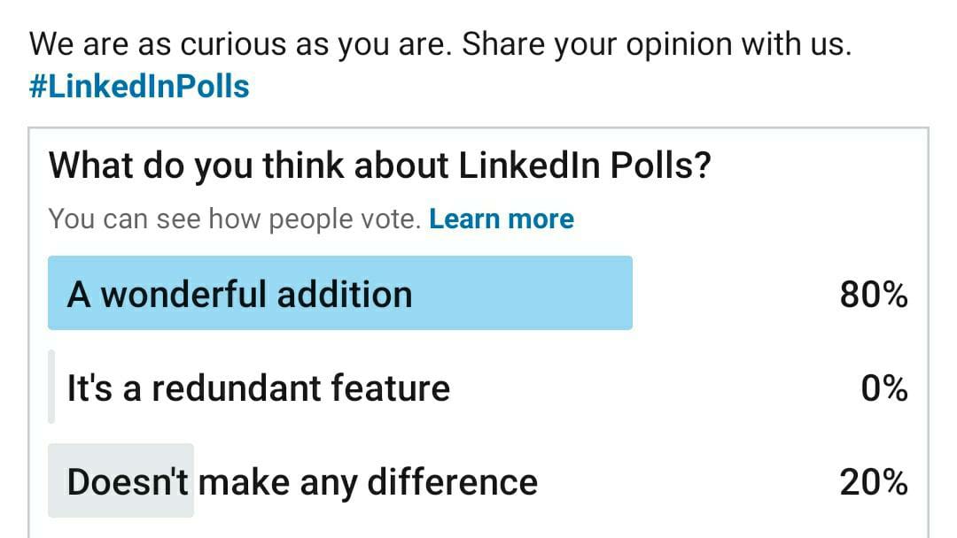 LinkedIn launches new feature – Polls – Best Digital Marketing Blog ...
